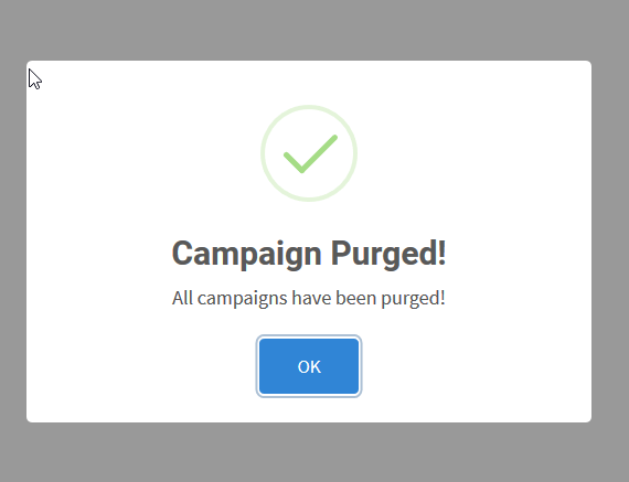 Request for a new feature. Purge button · Issue #2064 · gophish/gophish ...