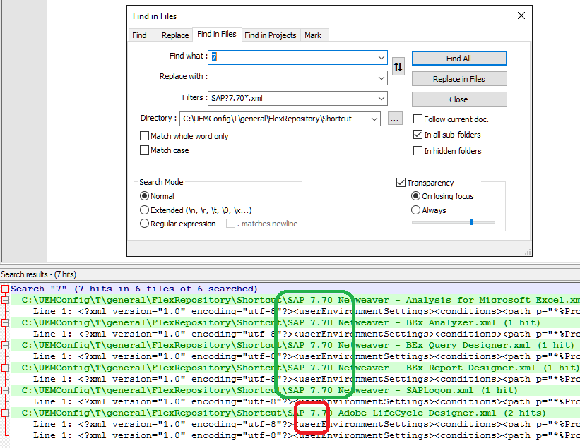 Allow Blanks As A Filter Criteria In The Find In Files Dialogue Issue 11155 Notepad plus 