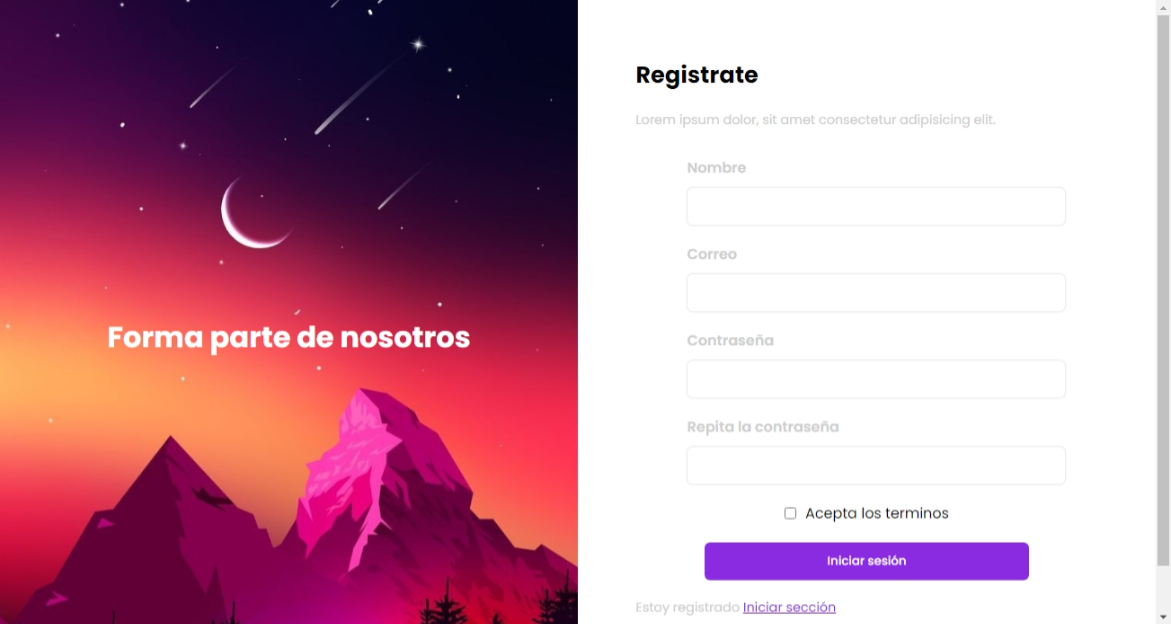 GitHub - josseLara/login-fullStack: Un inicio de sección y un registro simple full stack ...