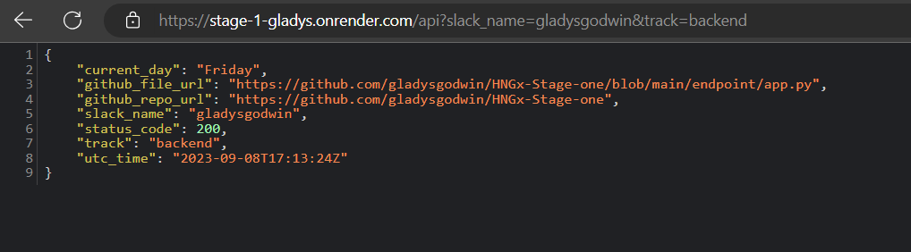 GitHub - gladysgodwin/HNGx-Stage-one
