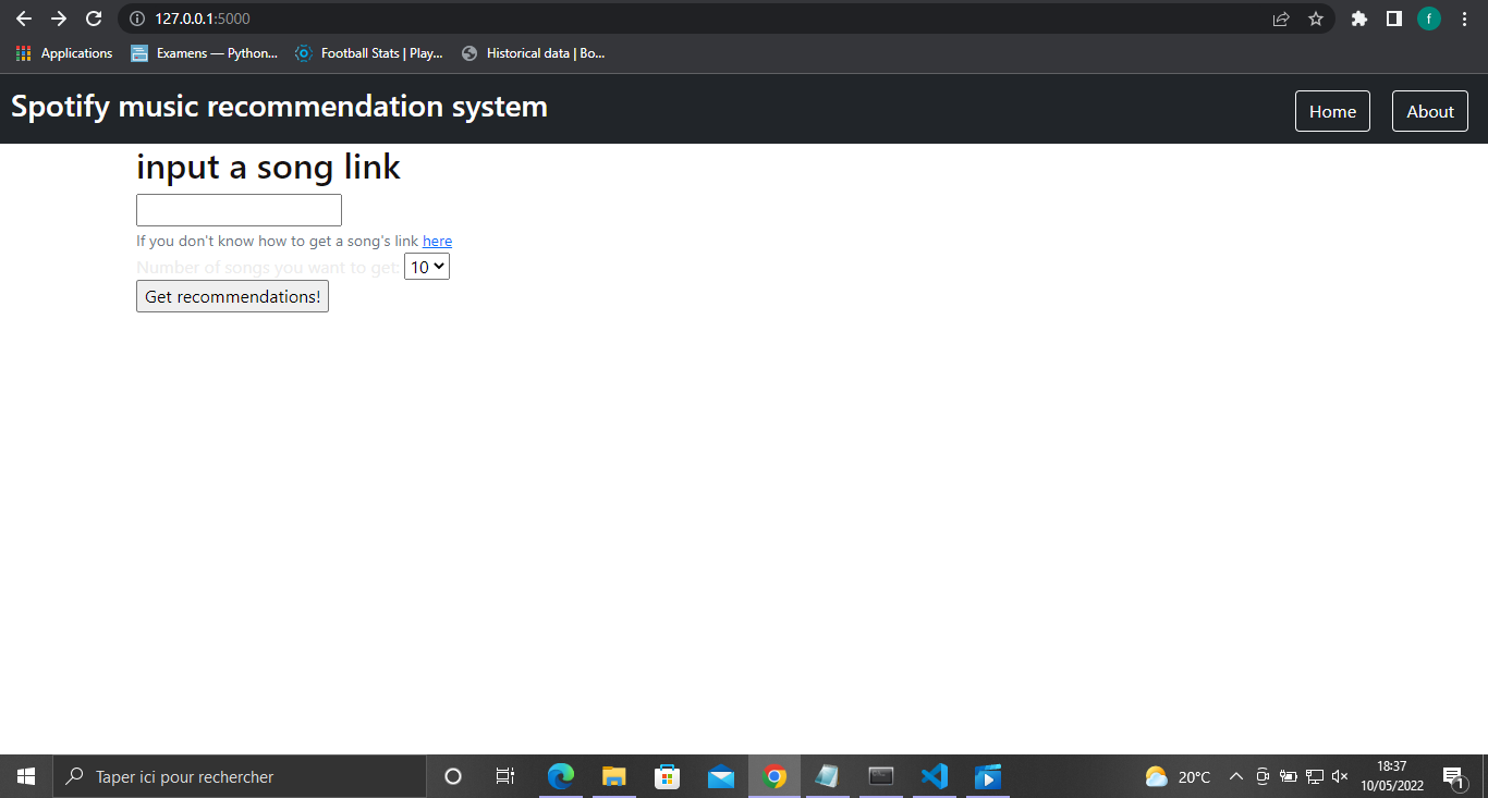 GitHub - FirasMezghi/Spotify-music-recommodation-web-app ...