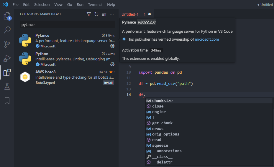 Completions for a DataFrame not showing up anymore · Issue #2302 ...