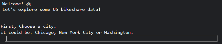 GitHub - AhadAlsulami/us-bikeshare-exploration: This project utilizes Python to analyze ...
