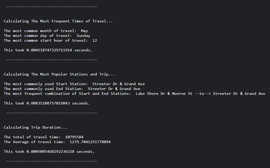 GitHub - AhadAlsulami/us-bikeshare-exploration: This project utilizes Python to analyze ...