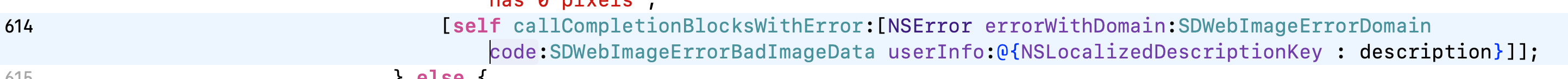 [SDWebImageDownloaderOperation URLSession:task:didCompleteWithError:] crash · Issue #3447 ...