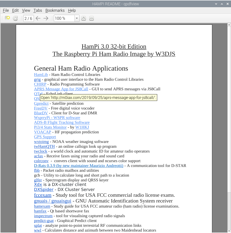 HAMPI README.docx to PDF? · Issue #175 · dslotter/HamPi · GitHub