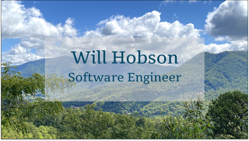 willhobson85 (Will Hobson) · GitHub
