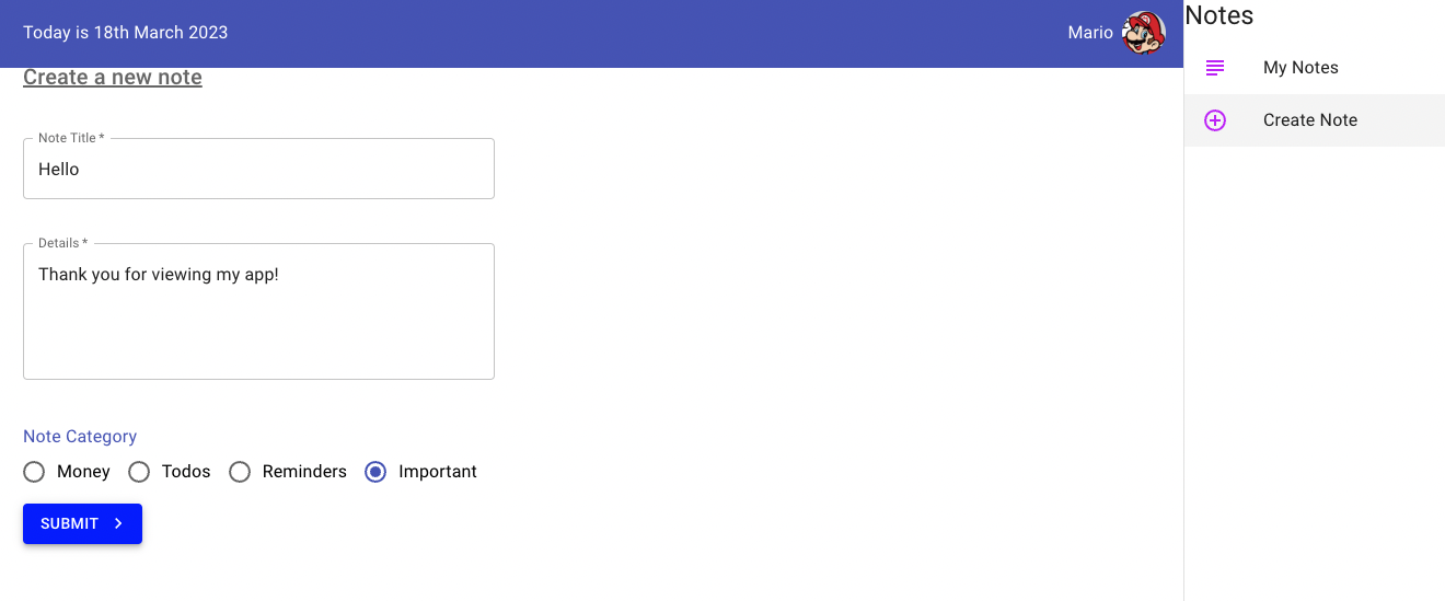 GitHub - willhobson85/Material-UI-Note-App