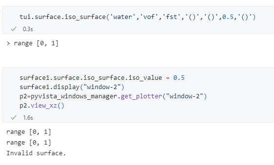 Fluent & Pyvista prints 'Invalid surface' during iso-surface creation ...