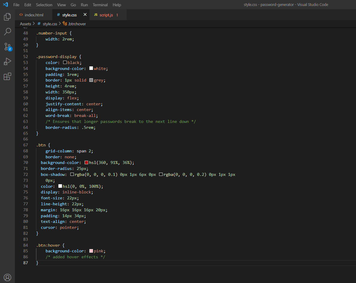 GitHub - JS19191898/password-generator