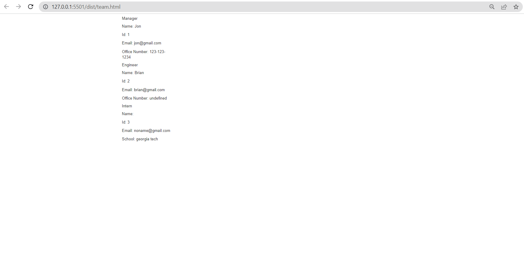 GitHub - JS19191898/team-profile-generator