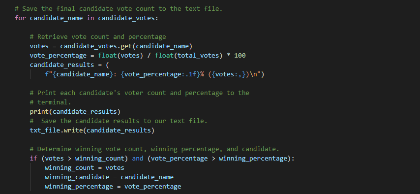 GitHub - kolbemorrow/Election_Analysis: Election Analysis mod3