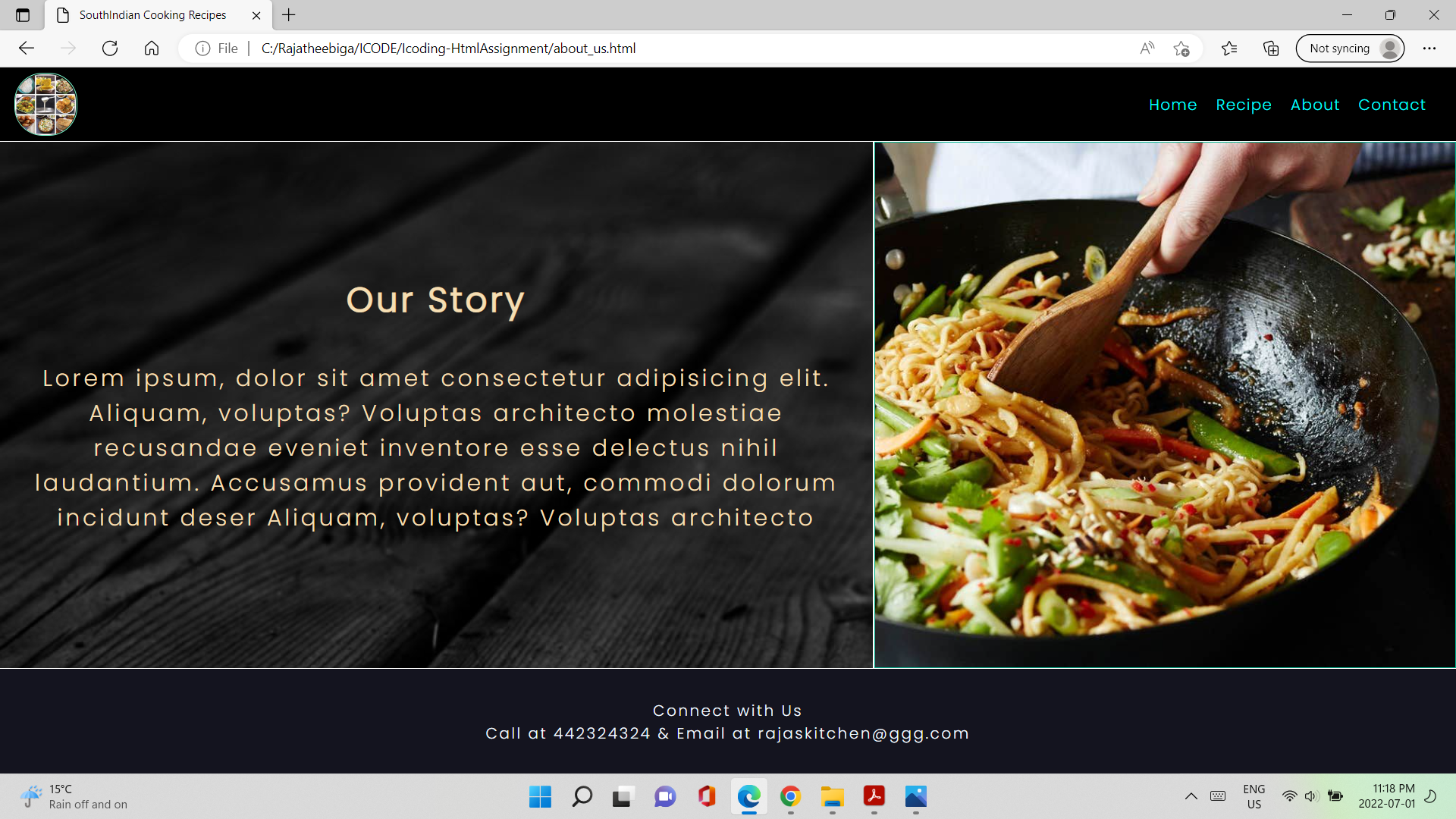 GitHub - Rajatheebiga/WebsiteUsing-HTML-CSS