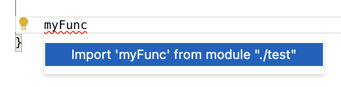 Import suggestions are not displayed when the caret is positioned after the last character ...