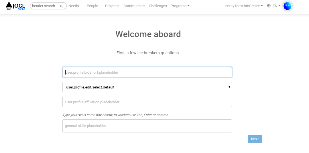 [FormattedMessage] When no DefaultMessage parameter, display id instead of translation · Issue ...