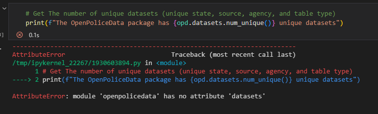 Provide more summary data on available data in OPD · Issue #107 · openpolicedata/openpolicedata ...