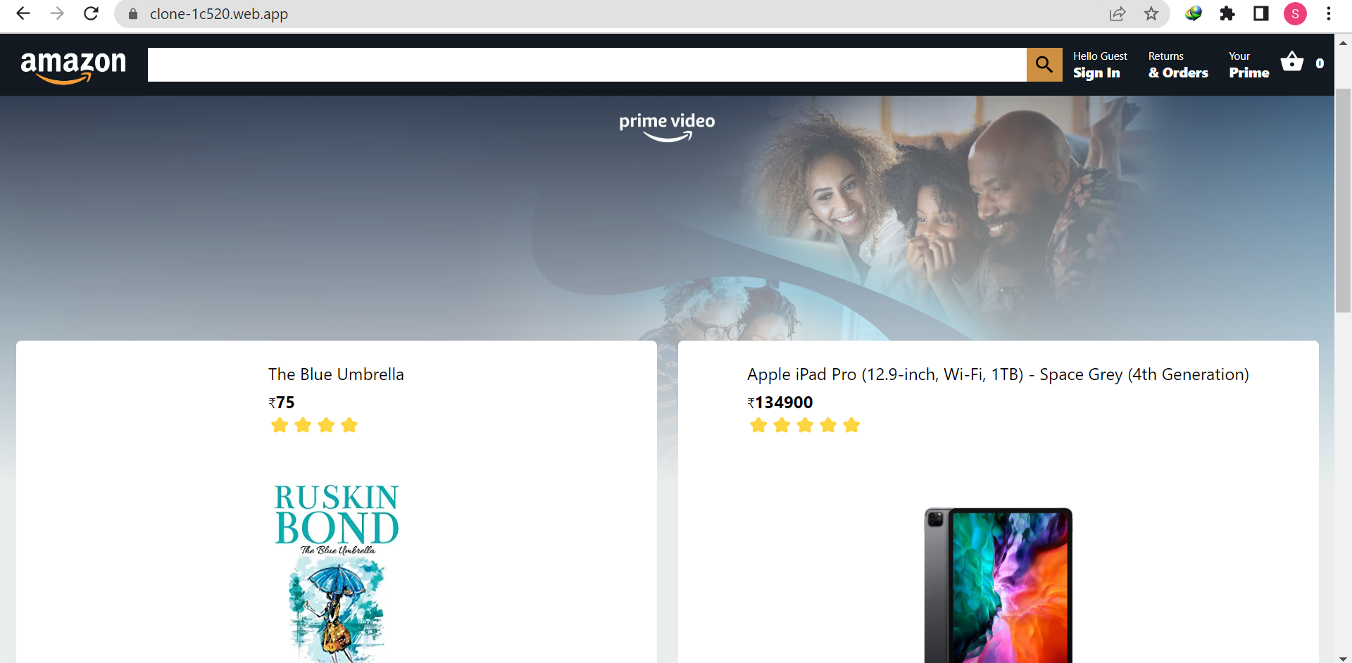 GitHub - sairaghava143/Amazon-Clone
