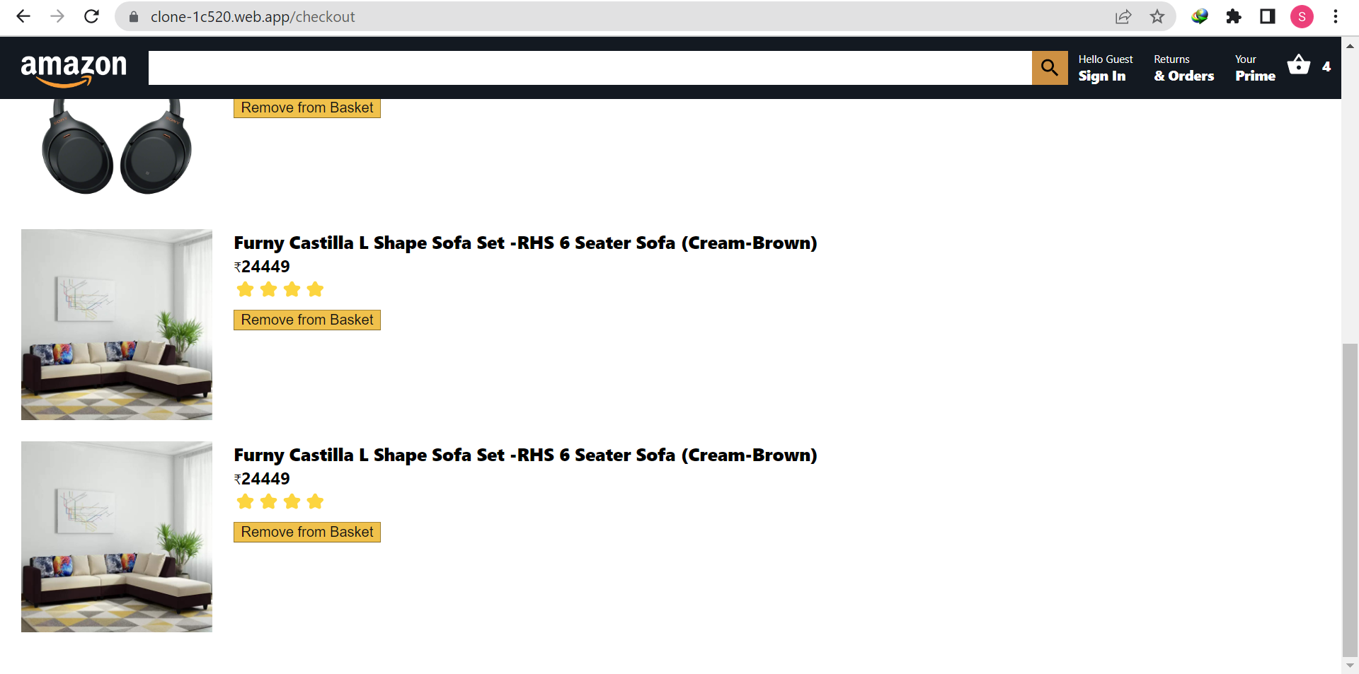 GitHub - sairaghava143/Amazon-Clone
