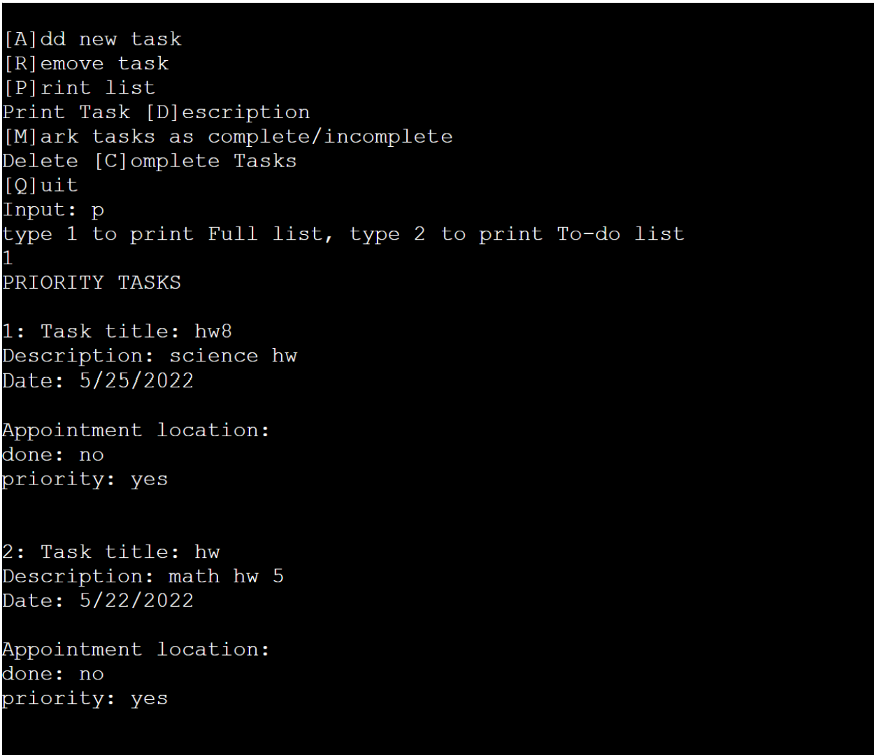 GitHub - AsedK/Task-scheduler