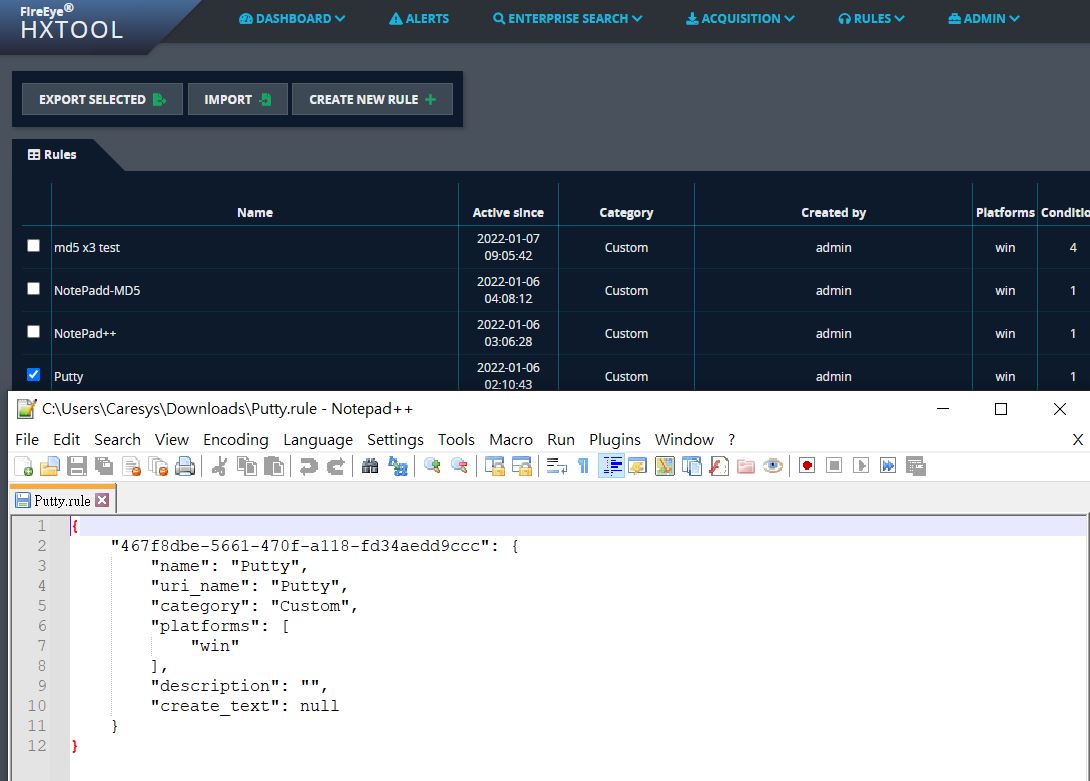HOW to export IOC details by using HX tool · Issue #97 · fireeye/HXTool · GitHub