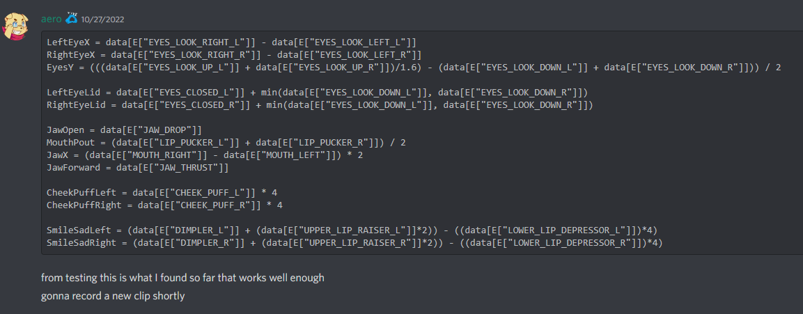 Live Link Face Compare · Issue #52 · SlimeVRX/SlimeVRX · GitHub
