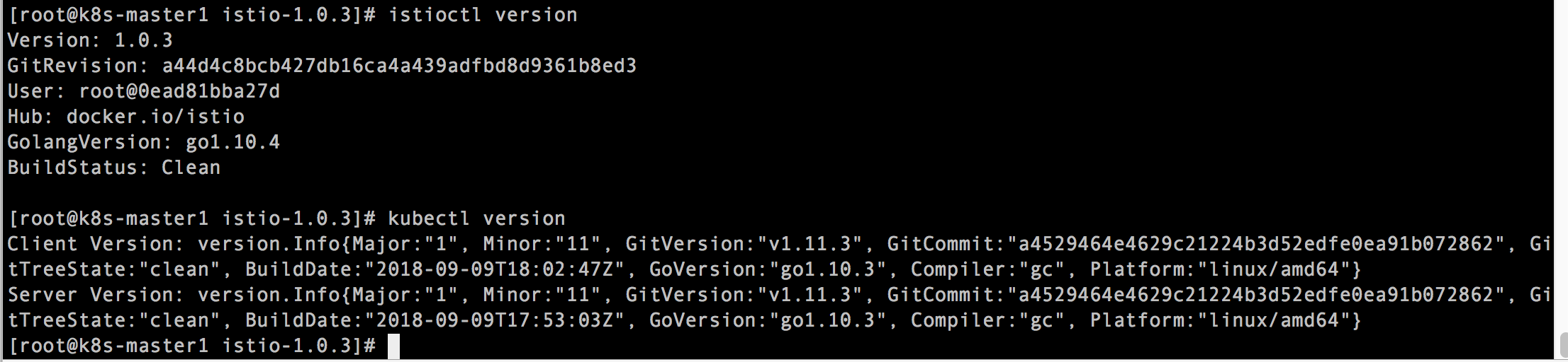 Error from server (InternalError): error when creating "samples/bookinfo/networking/bookinfo ...