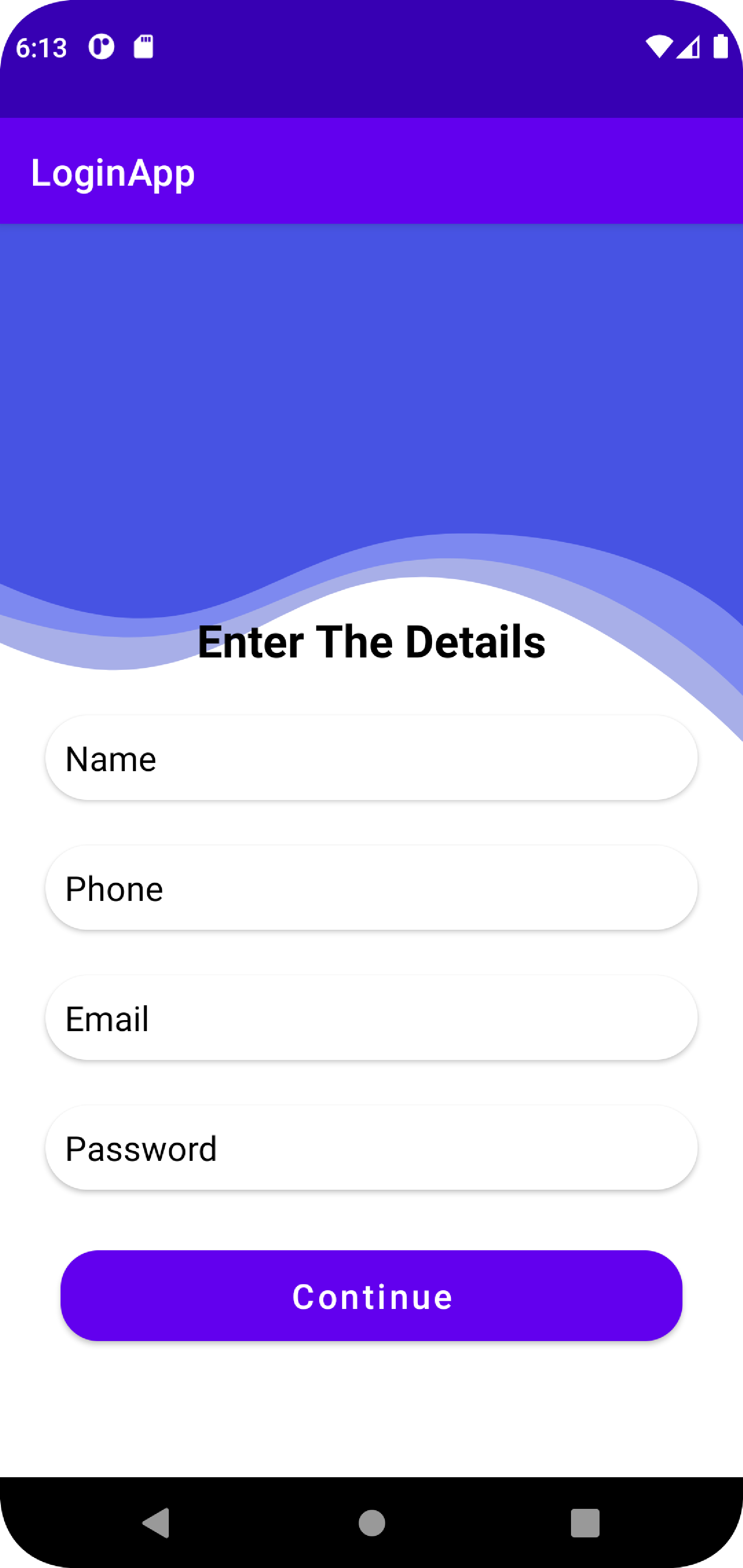 GitHub - Siddhantkanwal/LoginApp