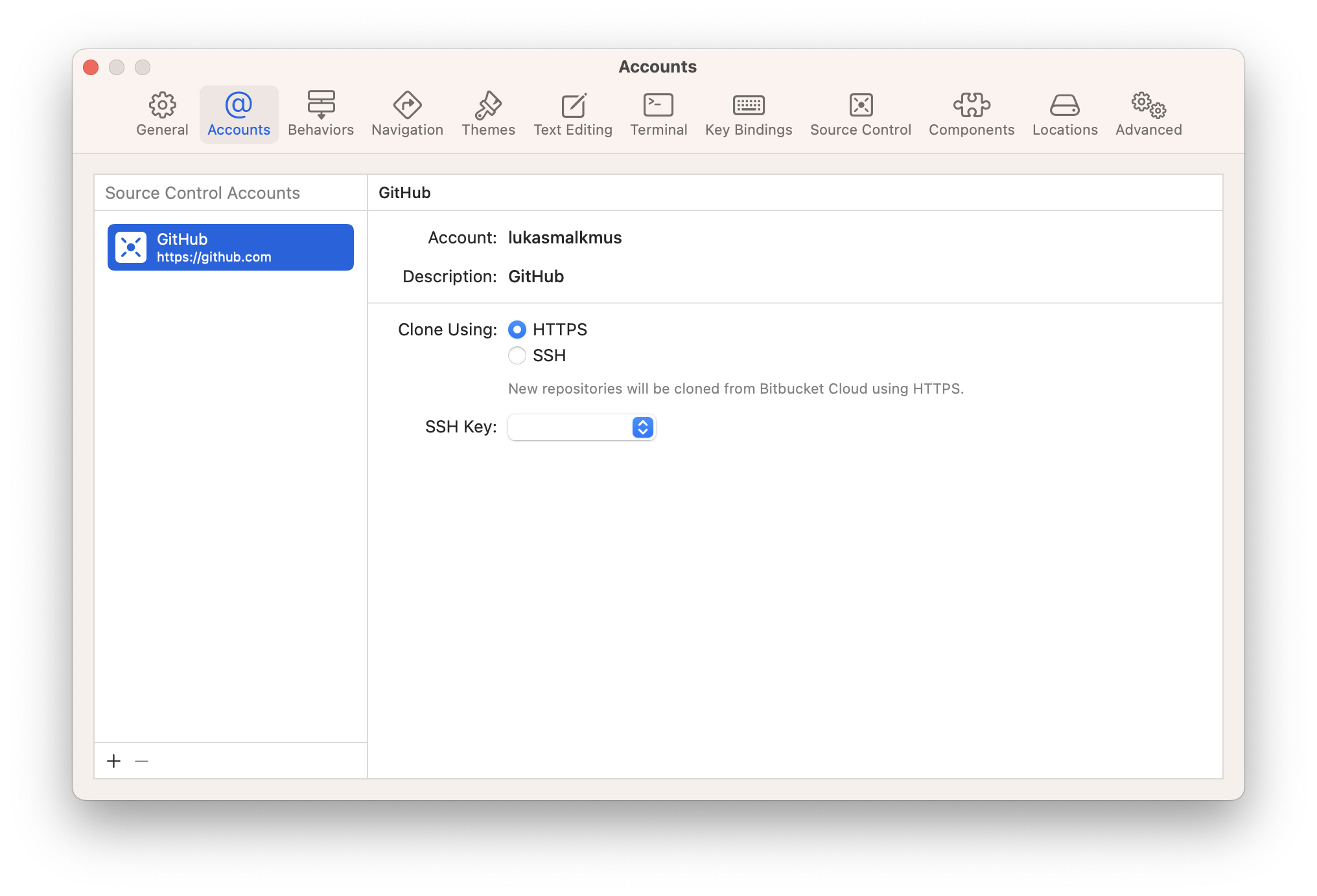 馃悶 Typo On Preferences Accounts 路 Issue 930 路 Codeeditapp Codeedit 路 Github