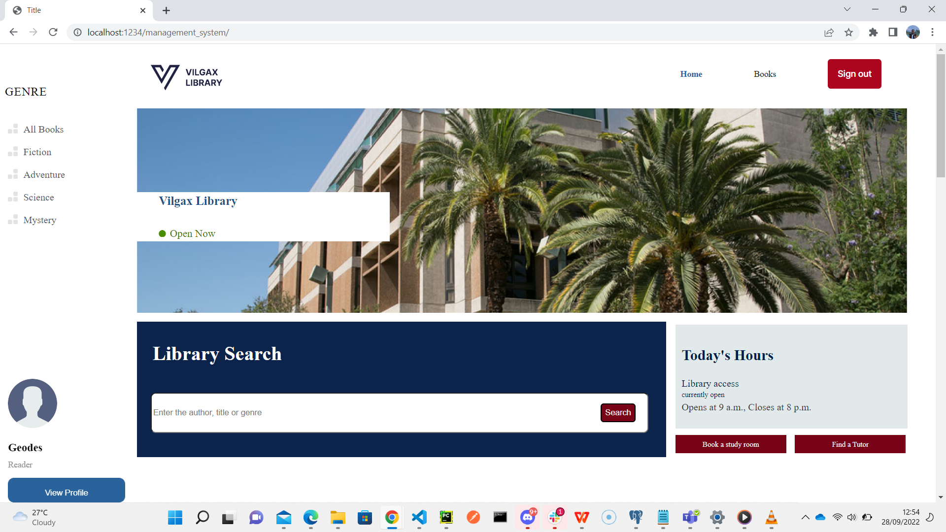 GitHub - NoBoneZ/Library_Management_System