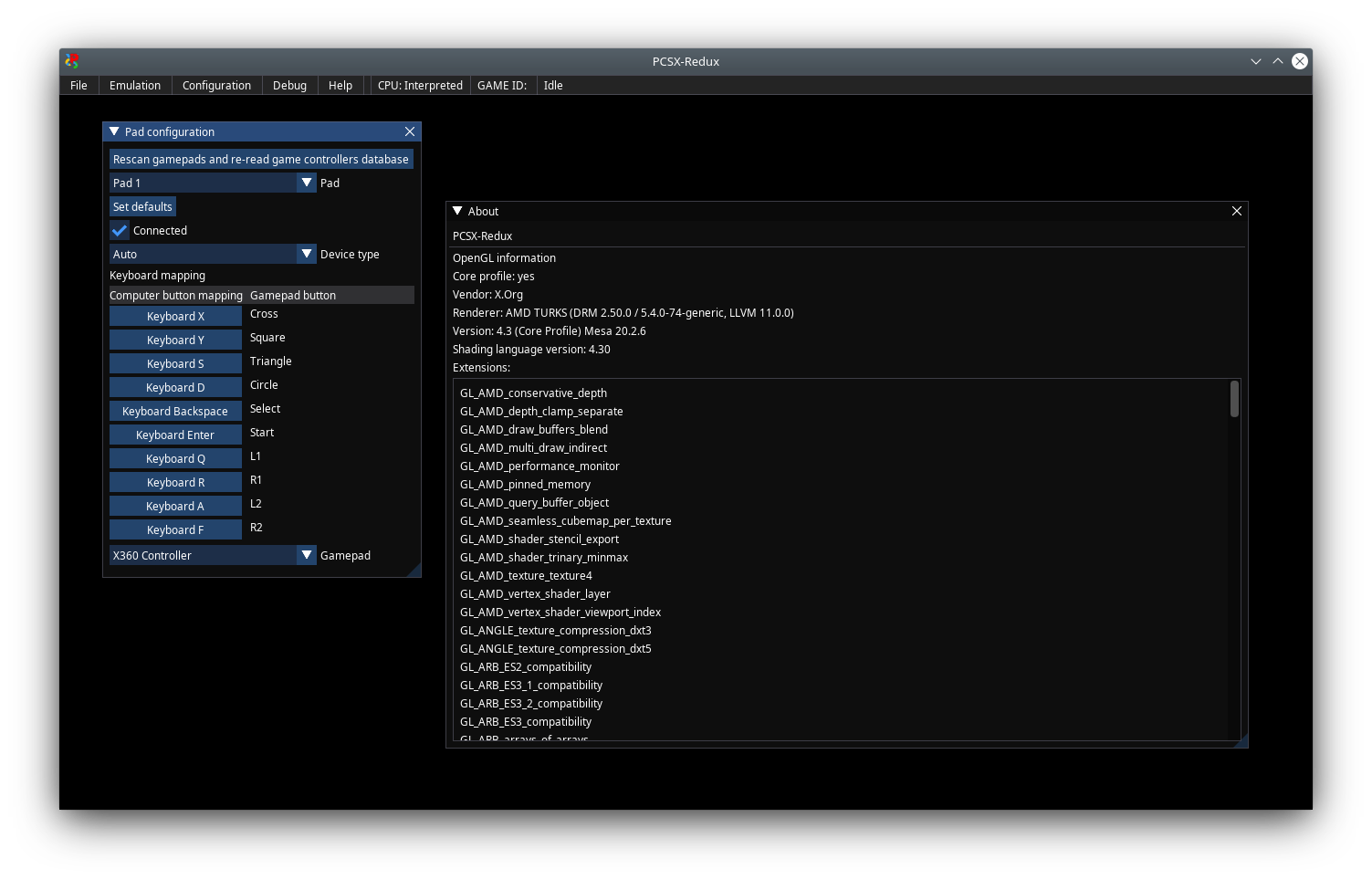 How to configure key operation · Issue #382 · grumpycoders/pcsx-redux · GitHub