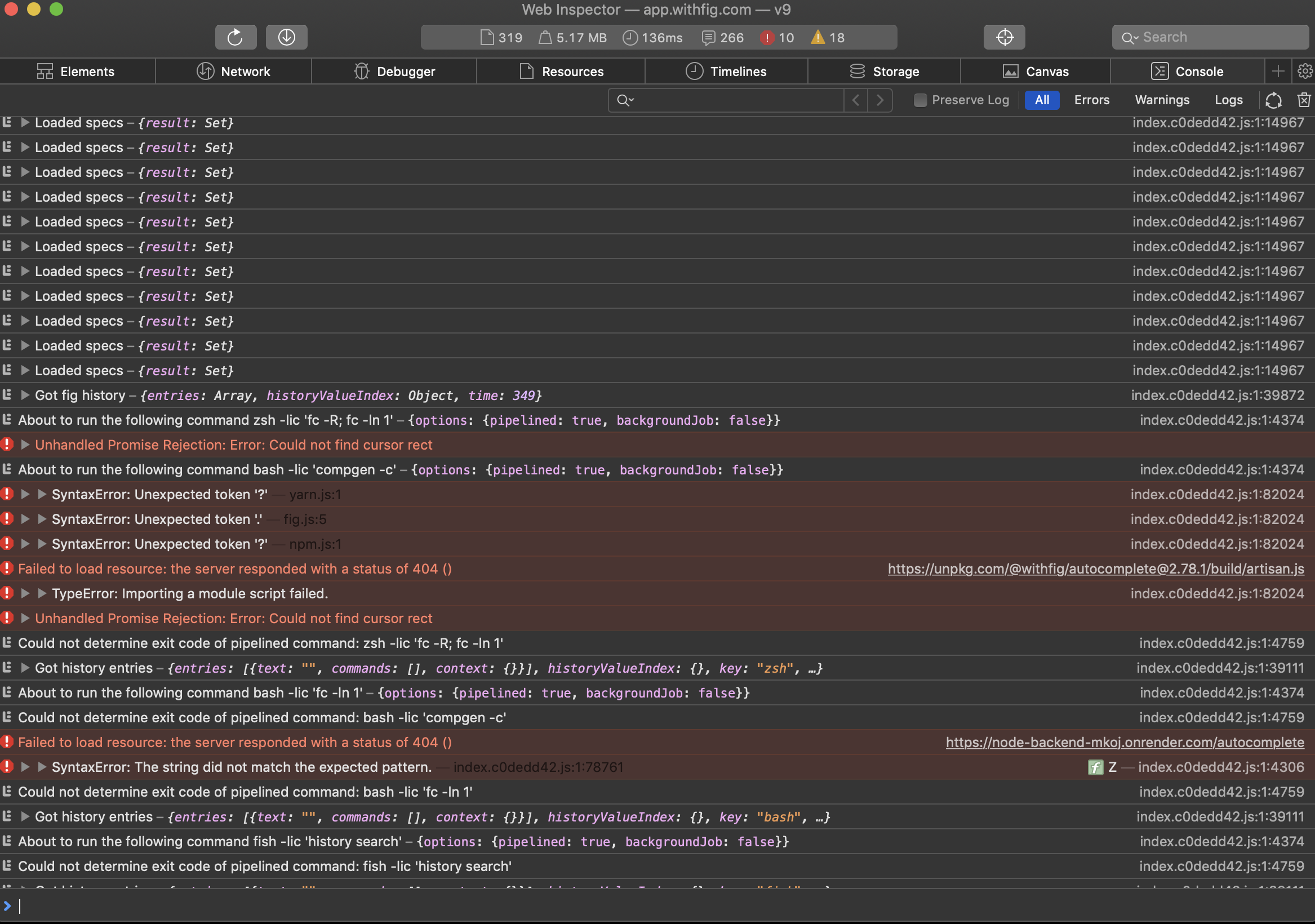 Autocomplete window is no longer working · Issue #778 · withfig/fig · GitHub