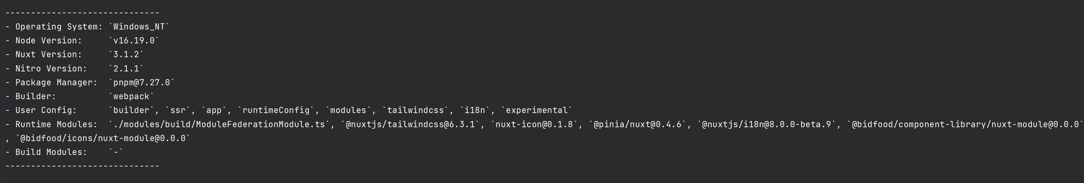 Wepack Dev Server Continuously Compiling · Issue 19137 · Nuxt Nuxt · Github