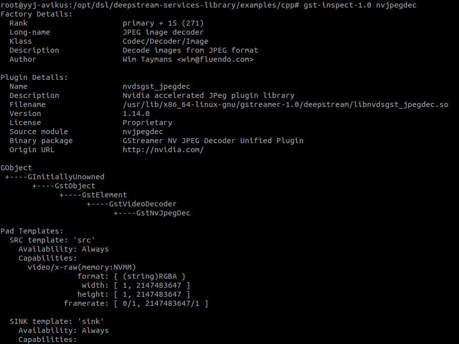Questions about whether rtsp to jpeg decode is supported · Issue #884 · prominenceai/deepstream ...