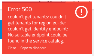 Openstack: ugly errors in the UI when account cannot list tenants · Issue #1135 · kubermatic ...