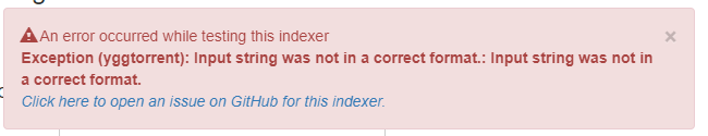 [yggtorrent] Exception (yggtorrent): Input string was not in a correct ...