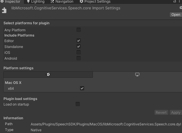 Unity / Mac OS not including libMicrosoft.CognitiveServices.Speech.core.dylib in builds · Issue ...