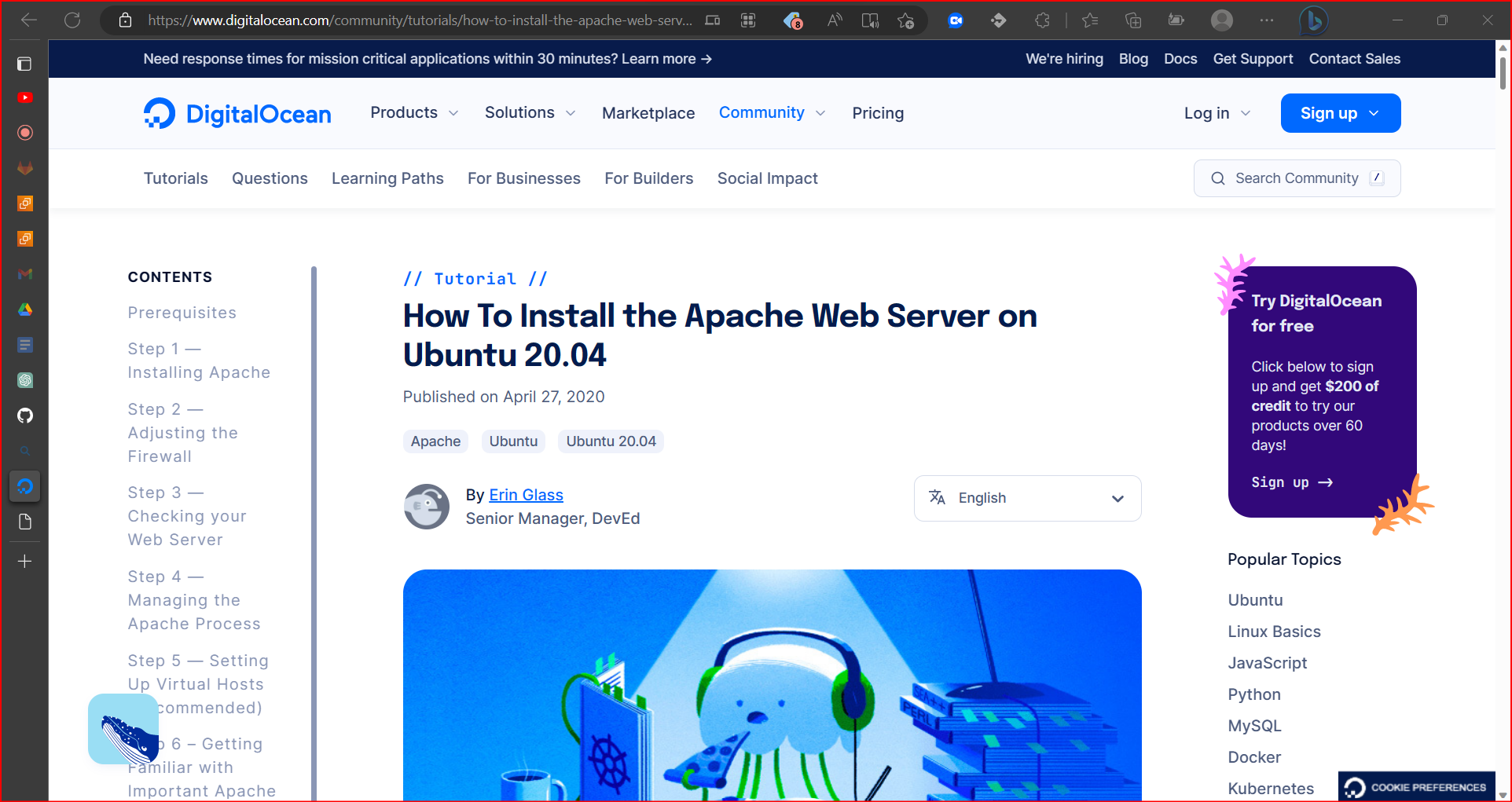 Github Alexmicheal500 Installation Of Apache2 On An Ubuntu Server Installation Of Apache2 On