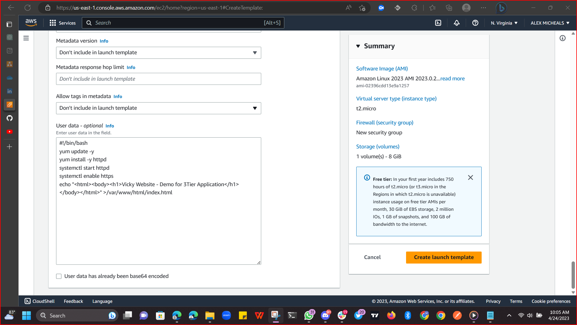 GitHub - AlexMicheal500/Autoscaling-an-Application-on-AWS: Autoscaling an Application on AWS