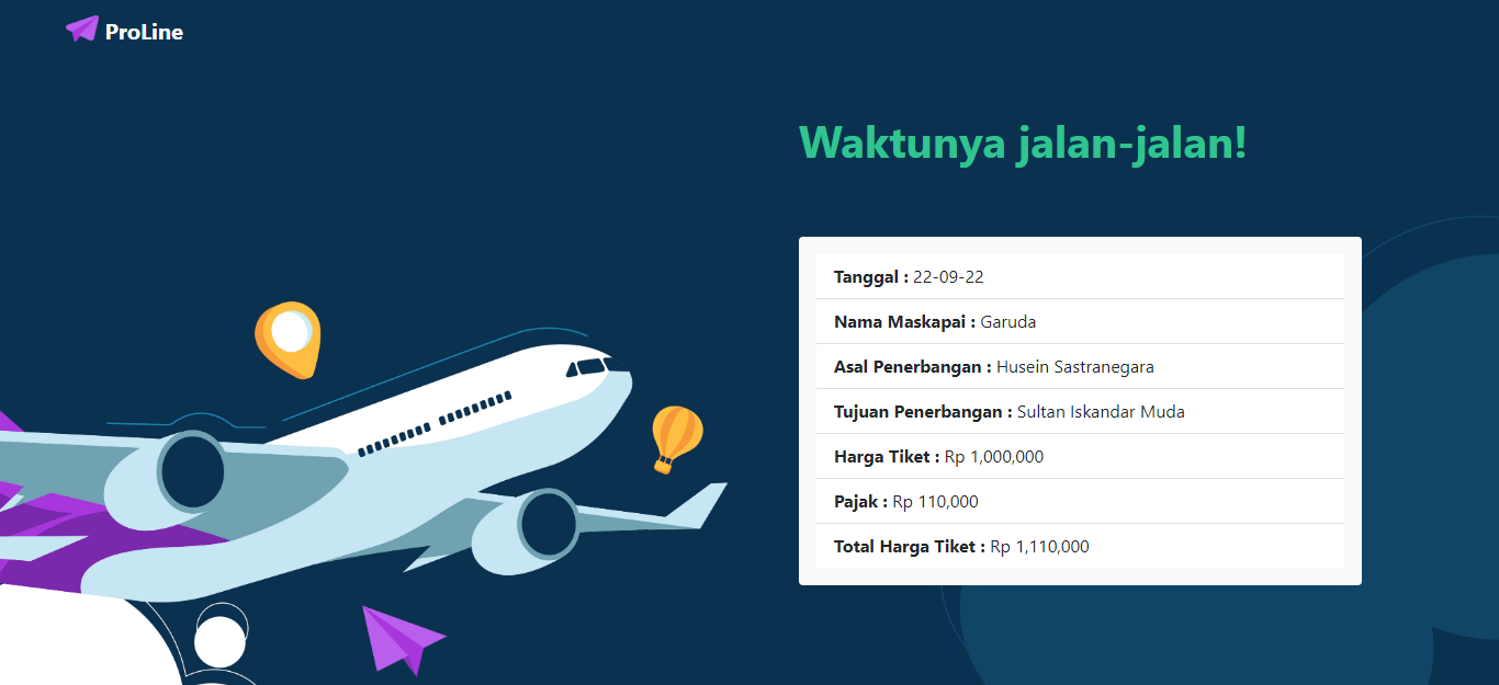 GitHub - feryanuar24/proline: Flight ticket booking app