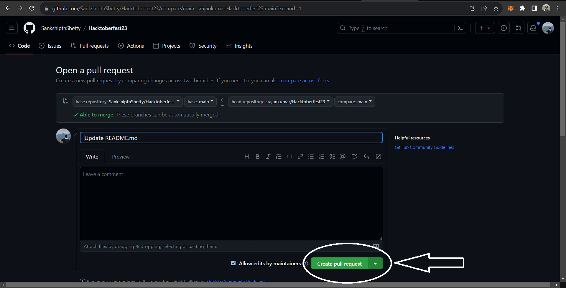 GitHub - NiharaPadil/Hacktoberfest23: A beginner friendly repository for Hacktoberfest23