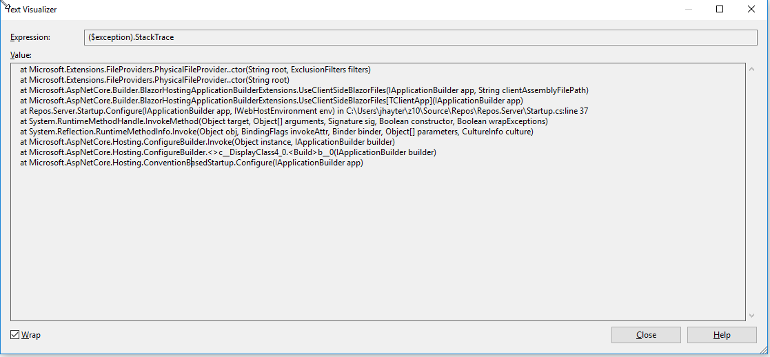 Visual Studio 2019 debugger cannot run with docker-compose with Blazor · Issue #12537 · dotnet ...
