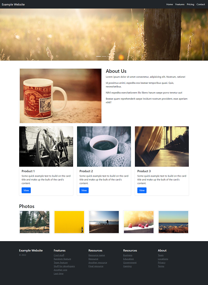 GitHub - alidarcan/Example_Website: Example Website