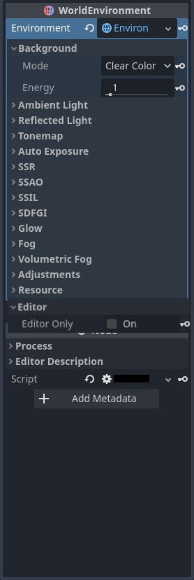 Make editor_only property available to the WorldEnvironment · Issue #4769 · godotengine/godot ...