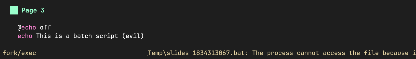 Support Windows CMD or PowerShell for code execution · Issue #229 ...