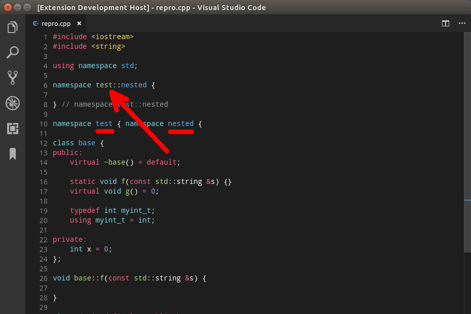 Scope resolution is not part of a function's name · Issue #179 · jeff-hykin/better-cpp-syntax ...