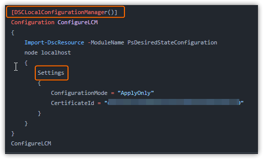 Error Configuring Lcm After Upgrade To Ps 7x · Issue 3723 · Microsoftmicrosoft365dsc · Github