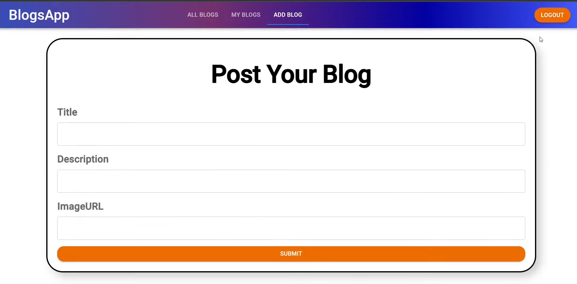 GitHub - apslodhi23/BlogApp