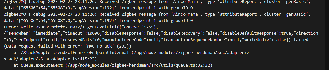 Power meter devices spamming attributeReport / genBasic messages and making network slow/ crash ...