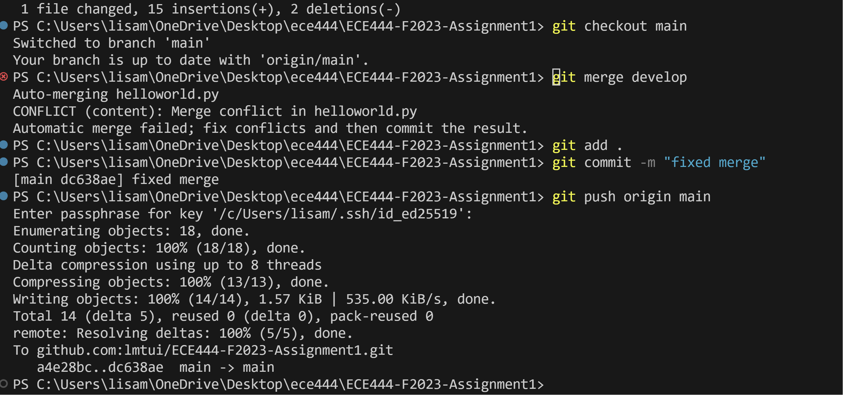 GitHub - lmtui/ECE444-F2023-Assignment1