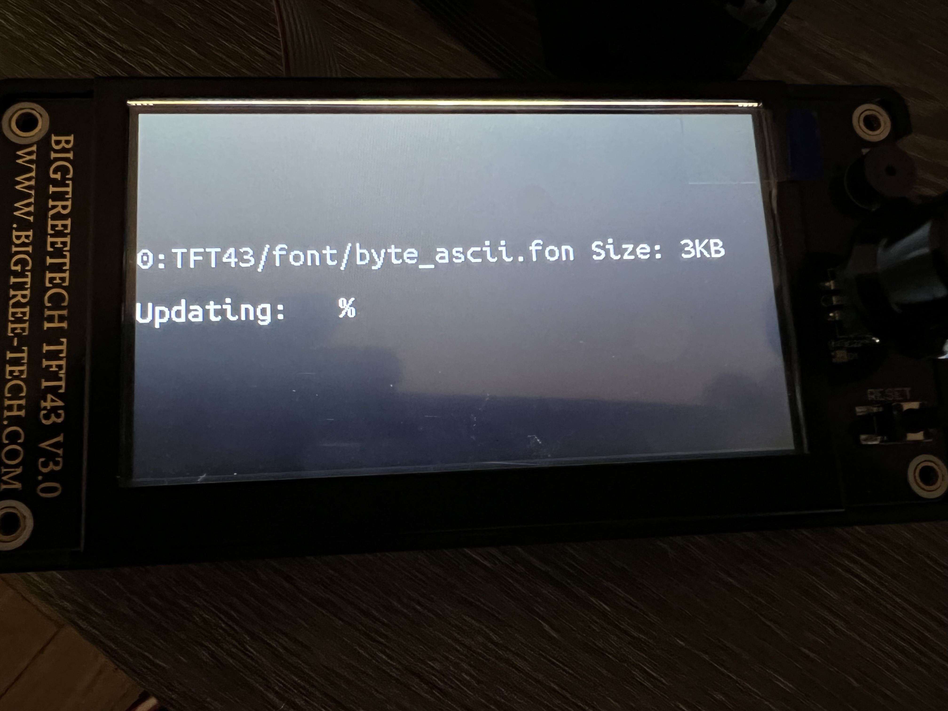 Bigtreetech TFT43 Install fehler · Issue #2386 · bigtreetech/BIGTREETECH-TouchScreenFirmware ...